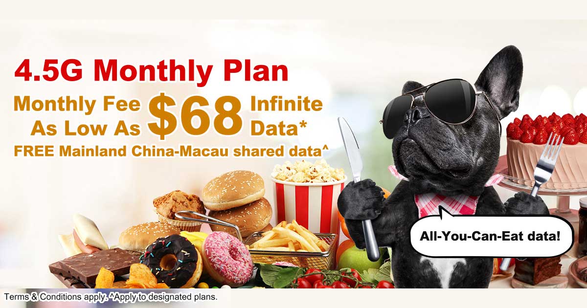 As low as $68/month | Infinite Local Data + FREE Roaming Data | MO+